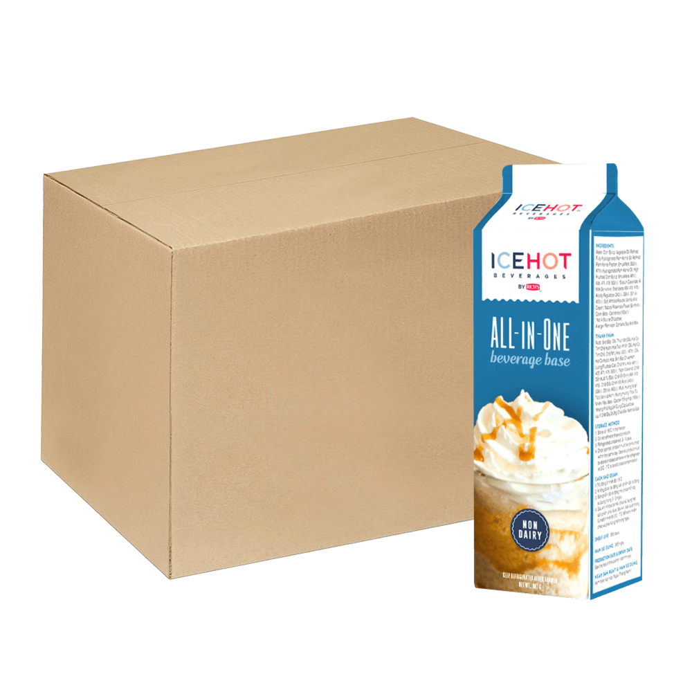 [Thùng] Kem Base Pha Chế Đa Dụng ICEHOT 907g x 12 Hộp | KAMEREO