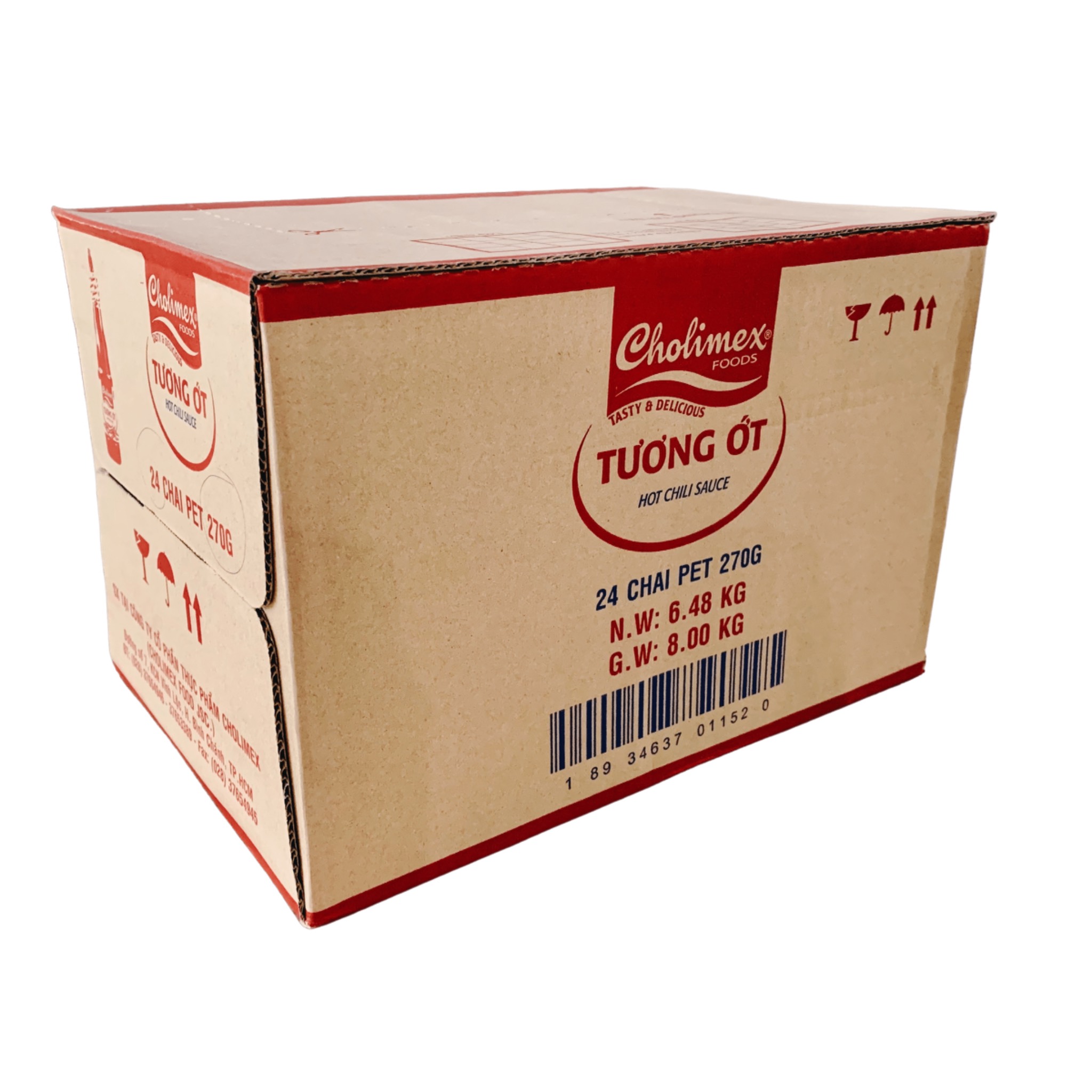 [Thùng] Tương Ớt Cholimex 270g x 24 Chai | KAMEREO