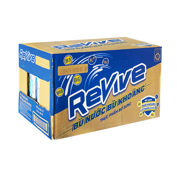 [Thùng] Nước Bù Khoáng Revive 500ml x 24 Chai | KAMEREO